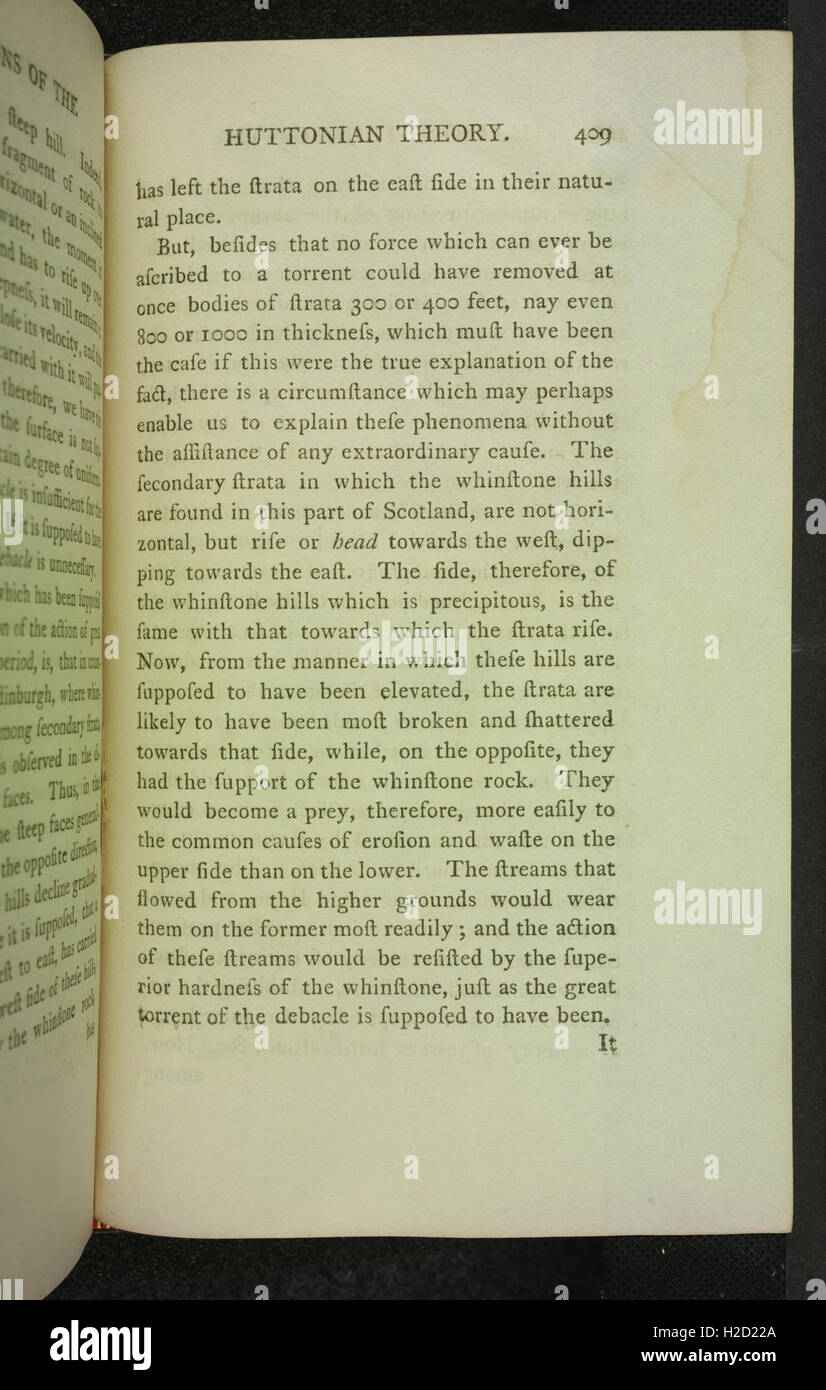 This work presents illustrations supporting the Huttonian theory of geology, focusing on the ...