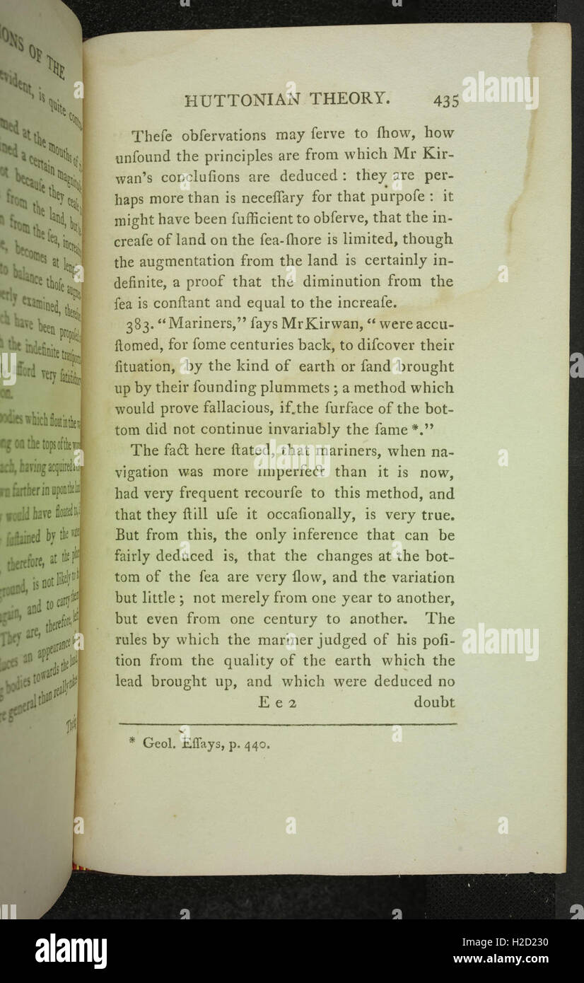This page illustrates key concepts of the Huttonian theory, detailing ...