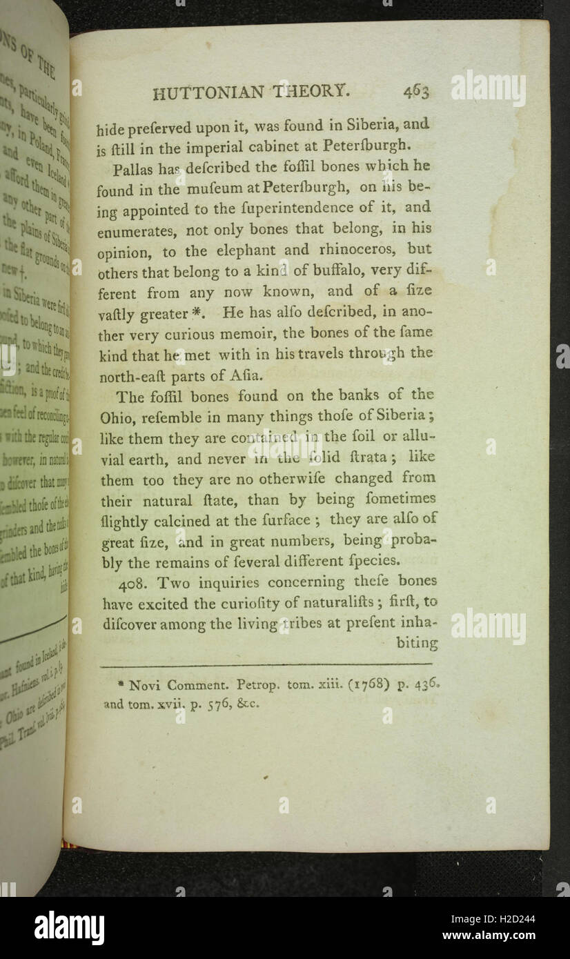 This work features illustrations supporting the Huttonian theory, which ...