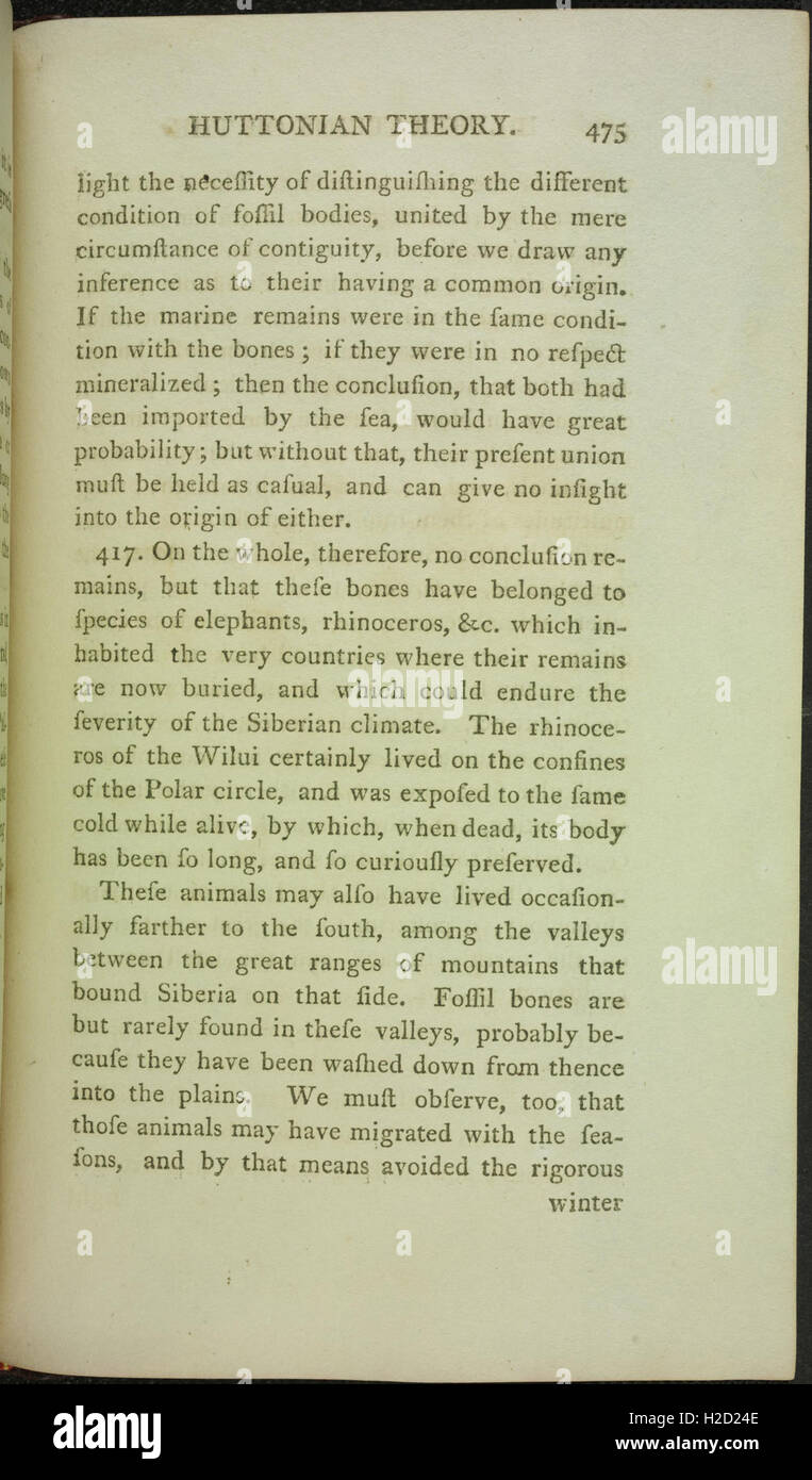 This page from 'Illustrations of the Huttonian Theory' discusses ...