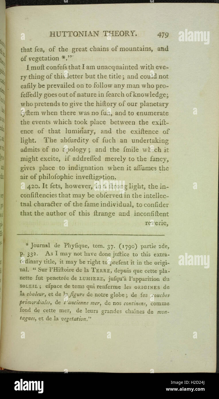This page provides visual representations of the Huttonian theory ...