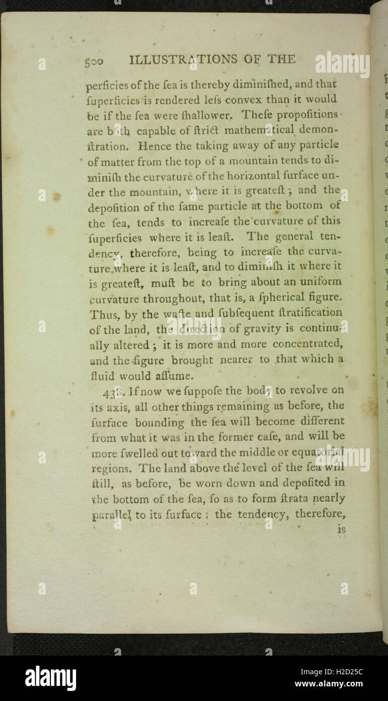 This page presents illustrations supporting the Huttonian theory of the ...