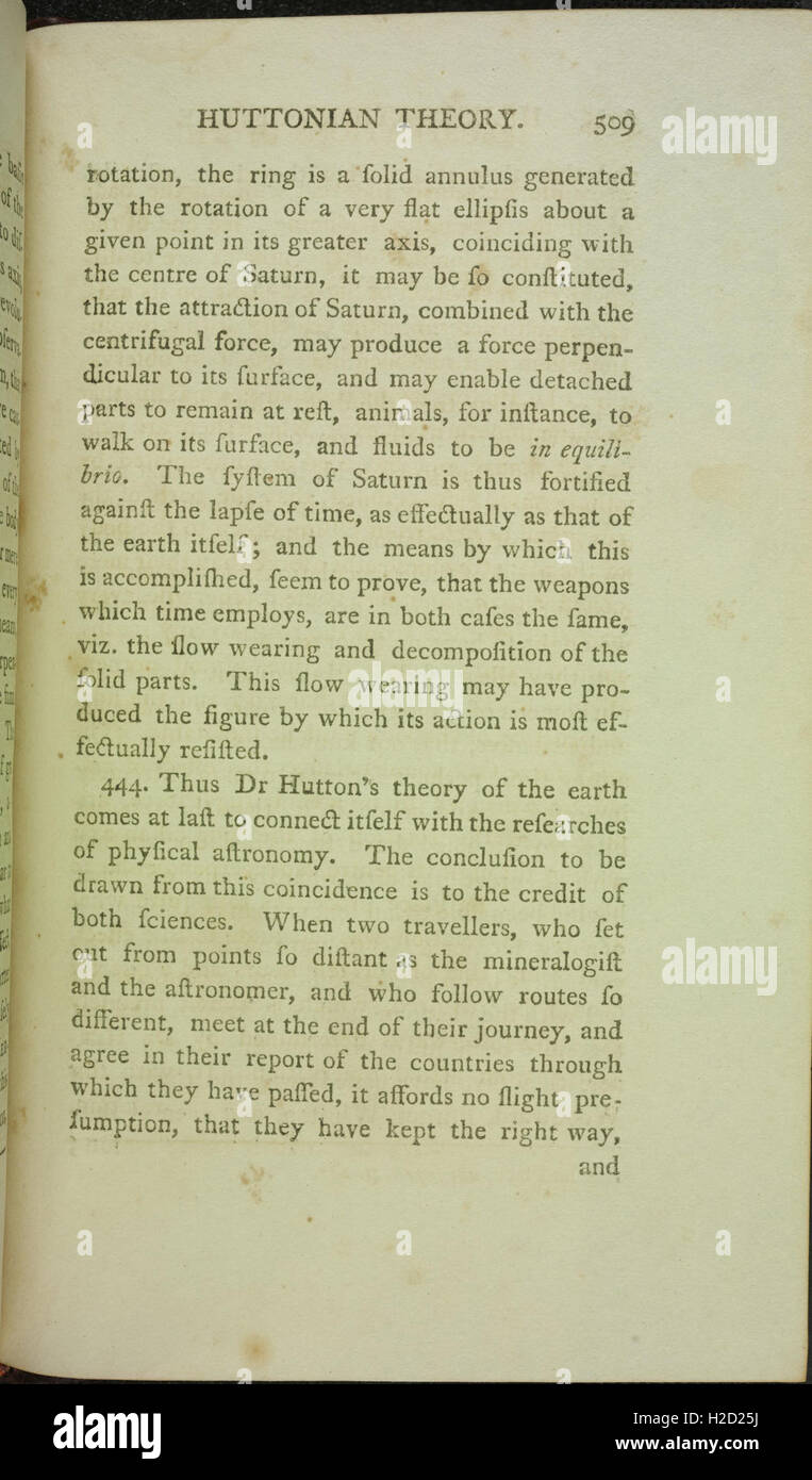 A geological work illustrating the Huttonian theory of the Earth ...