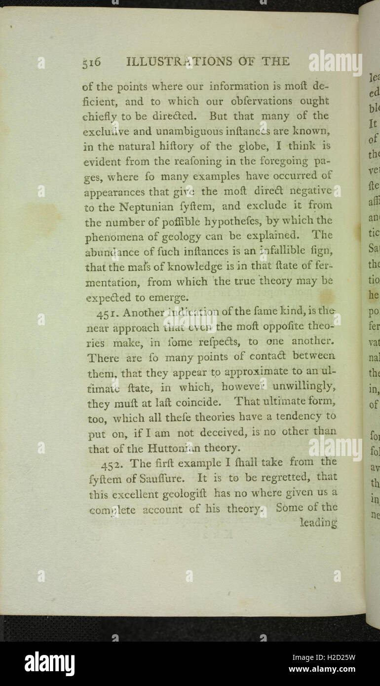 James hutton 'theory of the earth hi-res stock photography and images ...