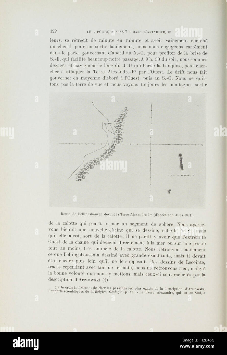This French work details the exploration of Antarctica aboard the ...