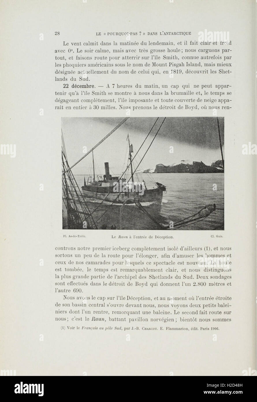 This work, titled 'Le pourquoi-pas dans l'Antarctique', explores the ...