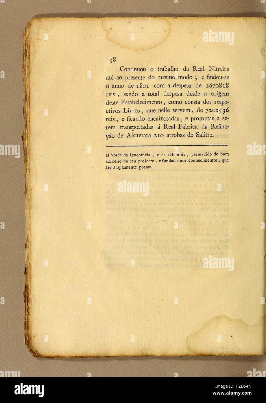 This work discusses the importance of national saltpeter production for ...