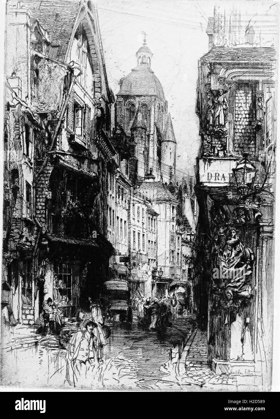 Modern etchings hi-res stock photography and images - Alamy