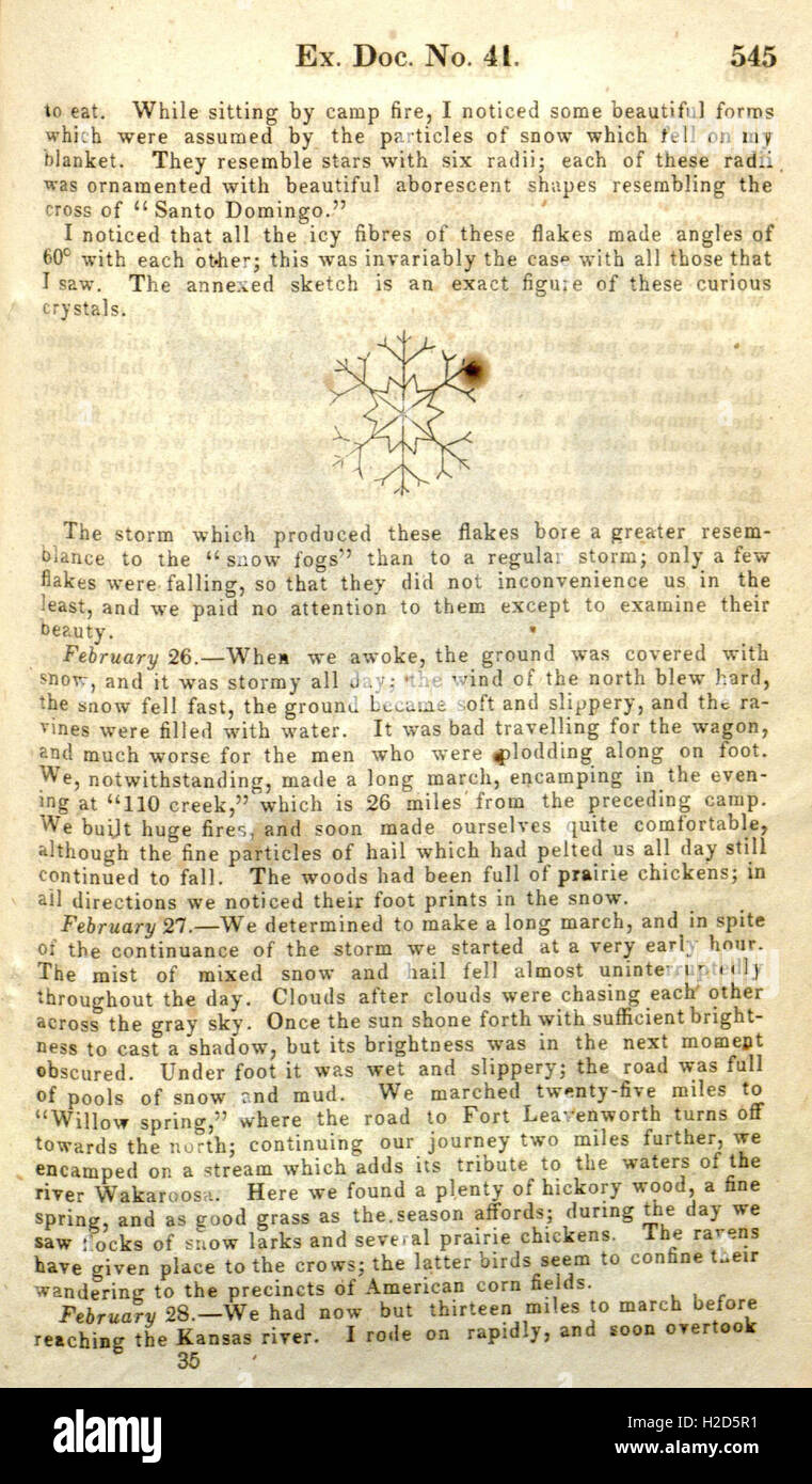 A military reconnaissance report detailing the journey from Fort ...