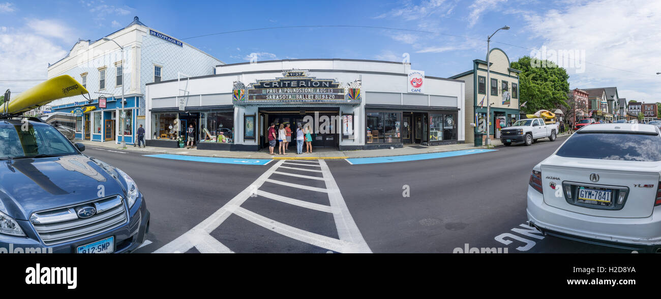 Criterion theatre bar harbor hi-res stock photography and images - Alamy