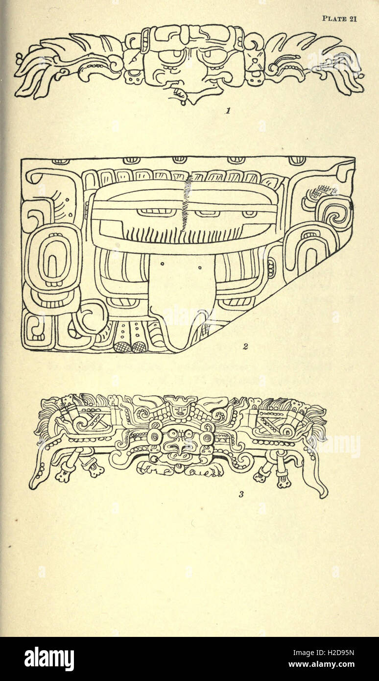 This illustration from the Maya codices depicts various animal figures ...