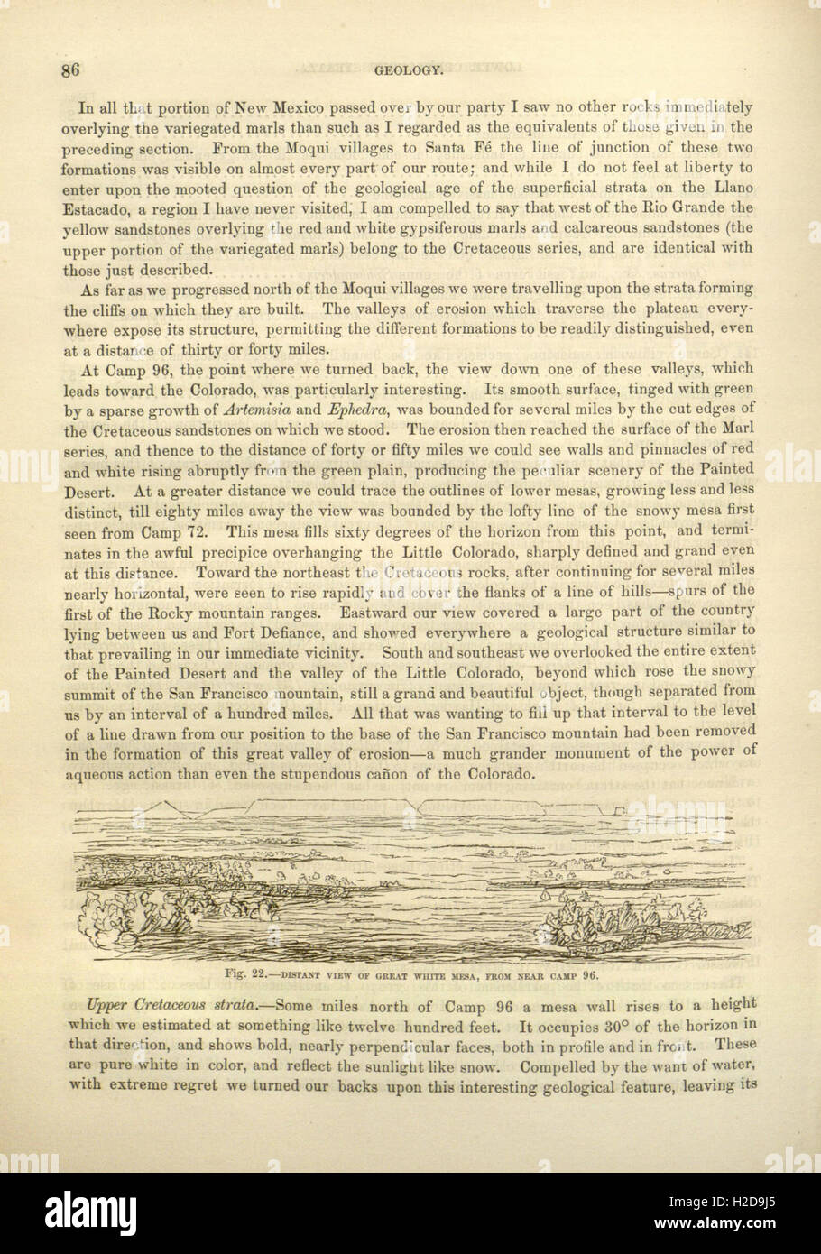 A report documenting the geological features and ecological ...