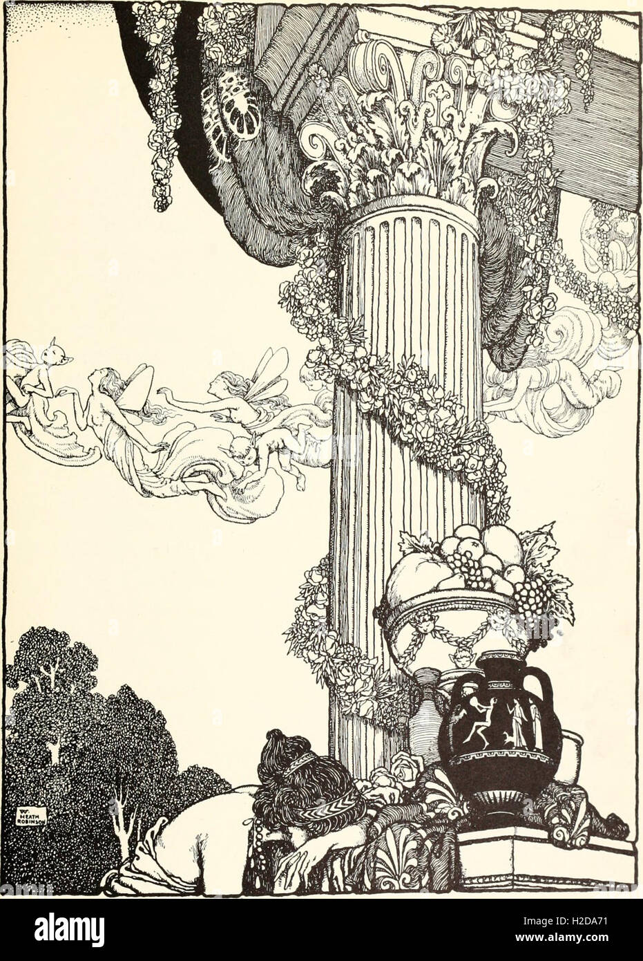 Shakespeare's comedy of A midsummer-night's dream (1914) (1 Stock Photo ...
