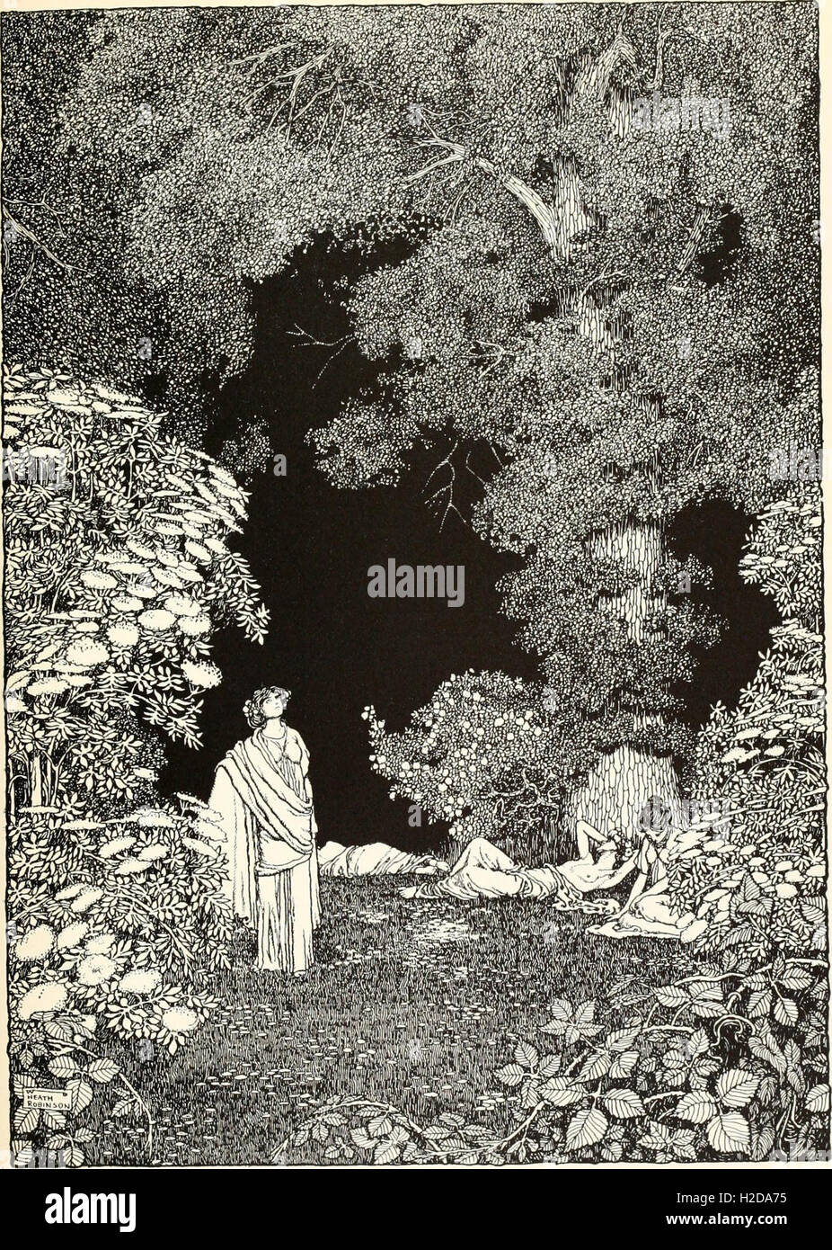 A midsummer night's dream book cover hi-res stock photography and ...