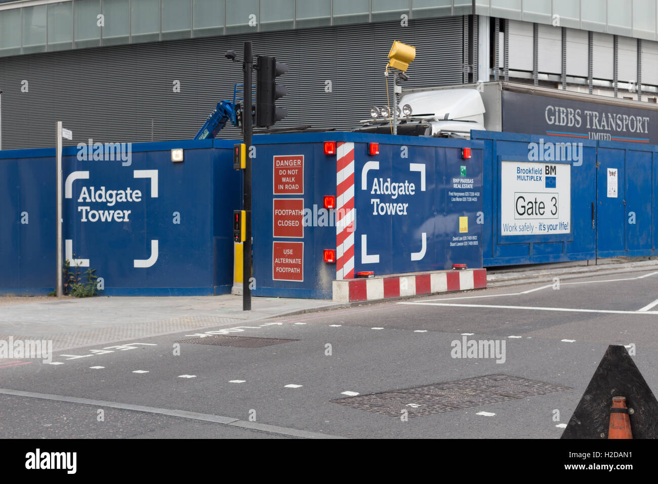 Aldgate tower hi-res stock photography and images - Alamy