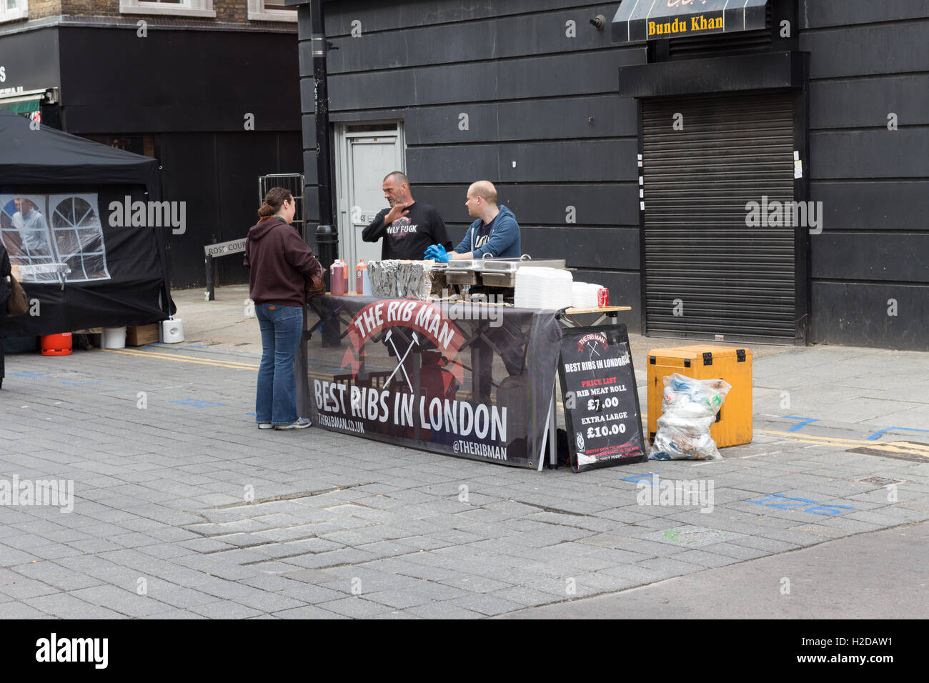 The Rib Man, Petticoat Lane Stock Photo - Alamy