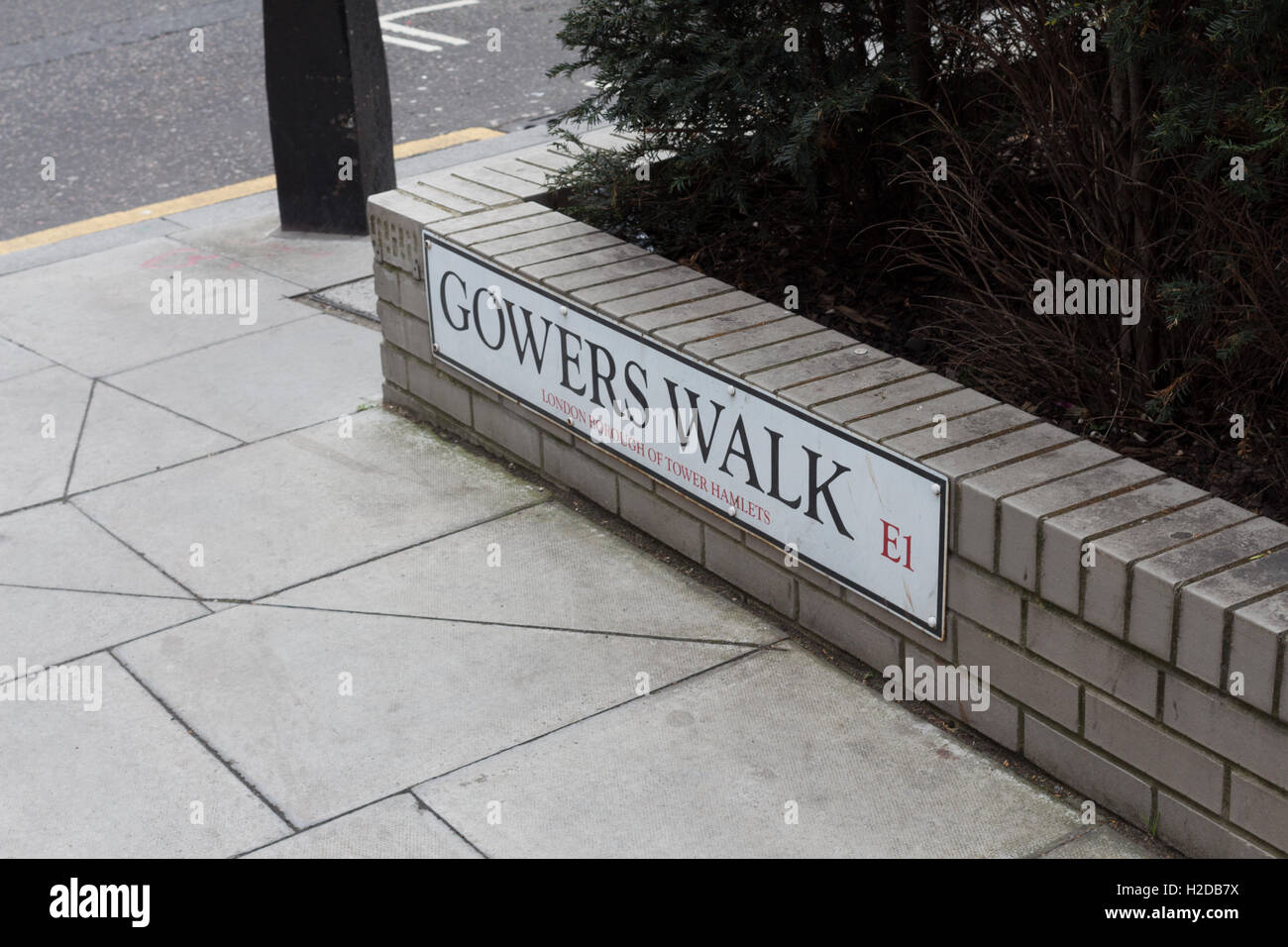 Gowers sign hi-res stock photography and images - Alamy