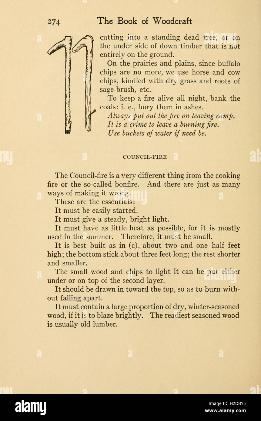 This book discusses traditional woodcraft techniques and Indian ...