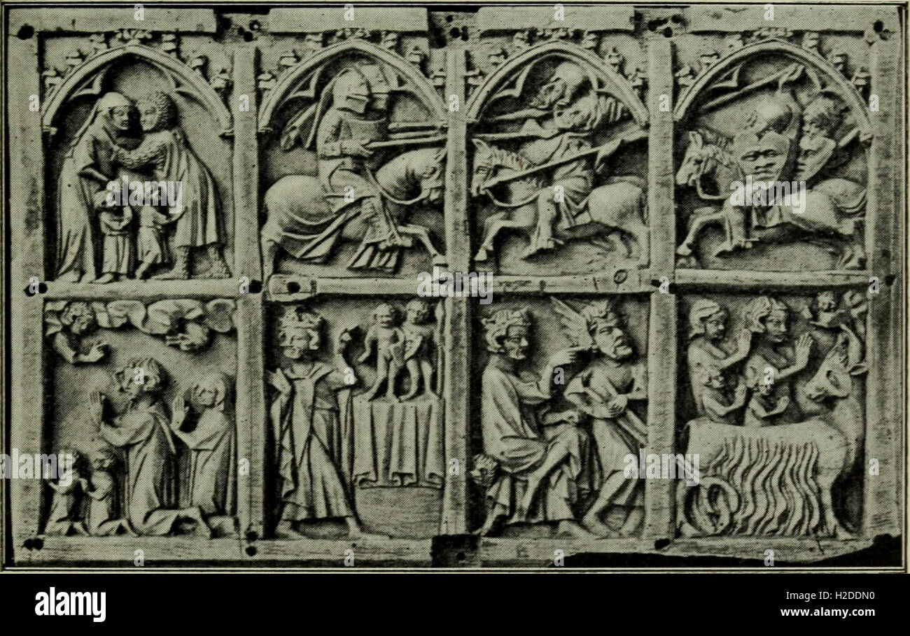 The ivory workers of the middle ages (1906) (1 Stock Photo - Alamy