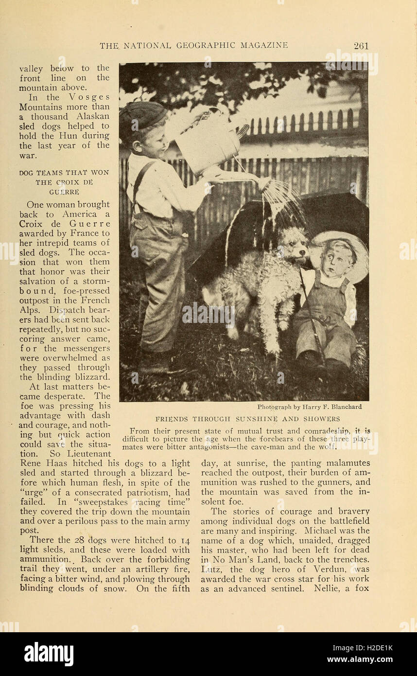 An issue of National Geographic Magazine, featuring articles and ...