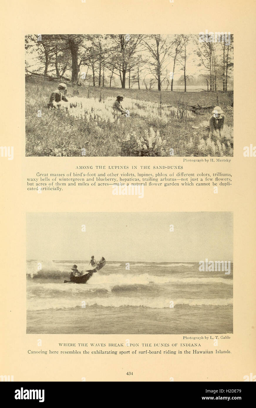 This page of National Geographic magazine presents an article related ...