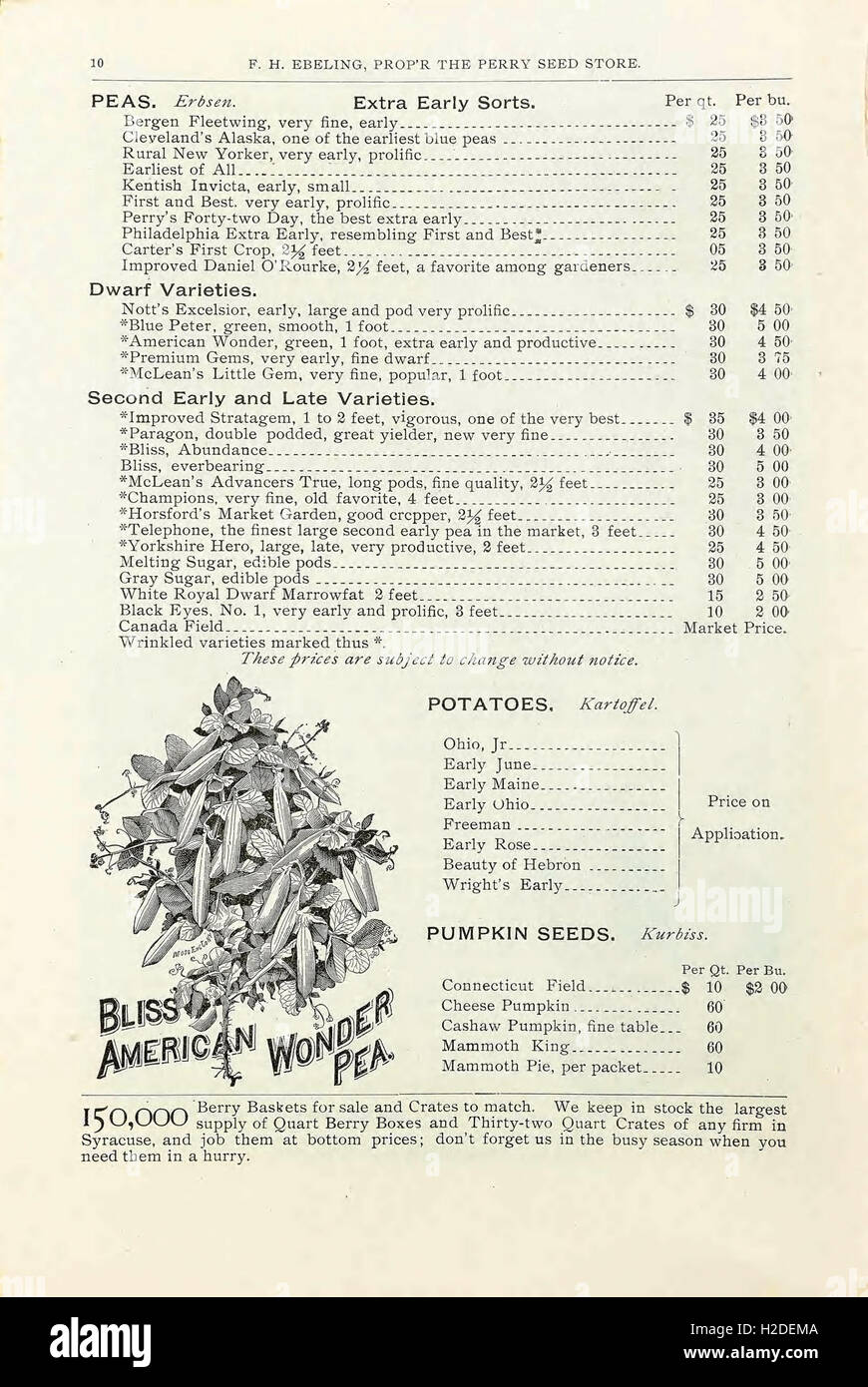 This annual catalogue lists various species, plants, and items related to botanical and ...