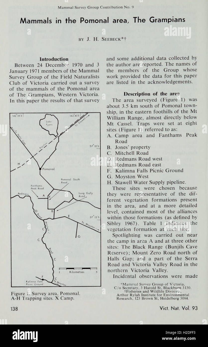 This issue of The Victorian Naturalist covers various scientific and ...