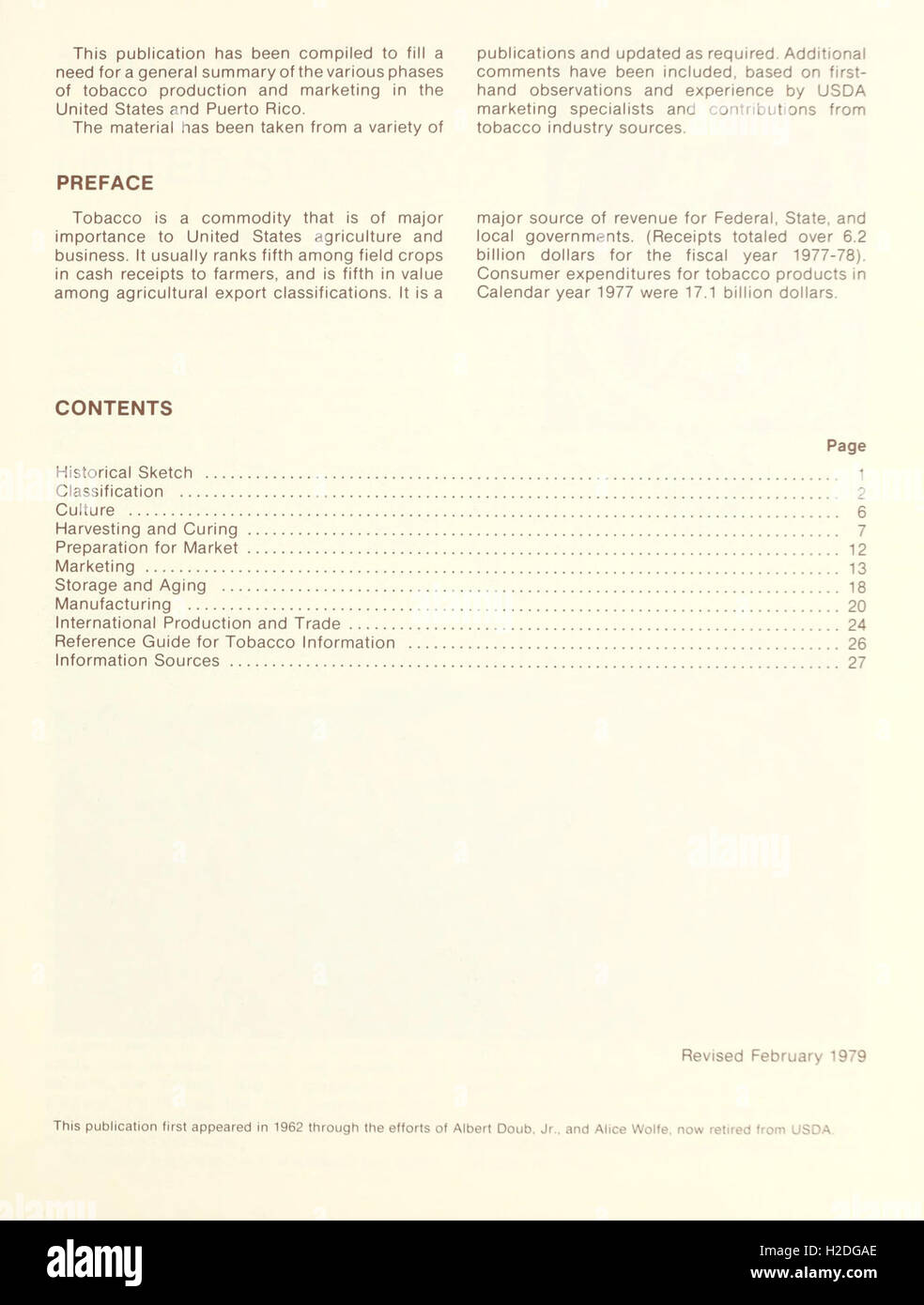 This text discusses the history and significance of tobacco cultivation ...