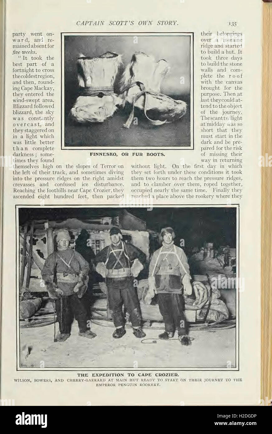 This account from Captain Robert Falcon Scott's journals details his ...