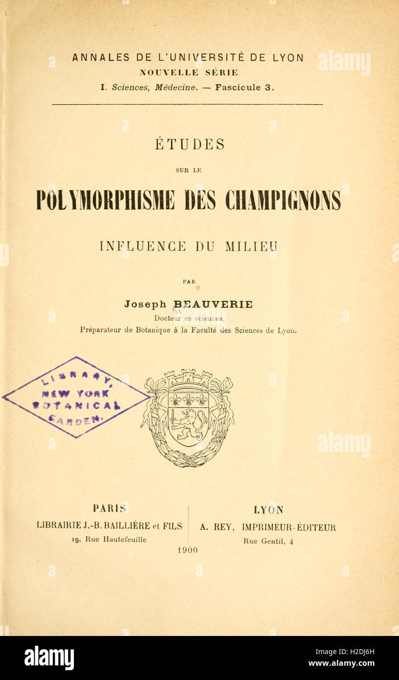 This study focuses on the polymorphism of fungi, exploring the ...