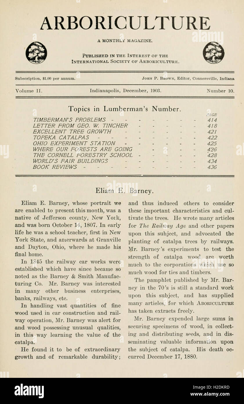 This section of the Arboriculture work covers advanced tree cultivation ...