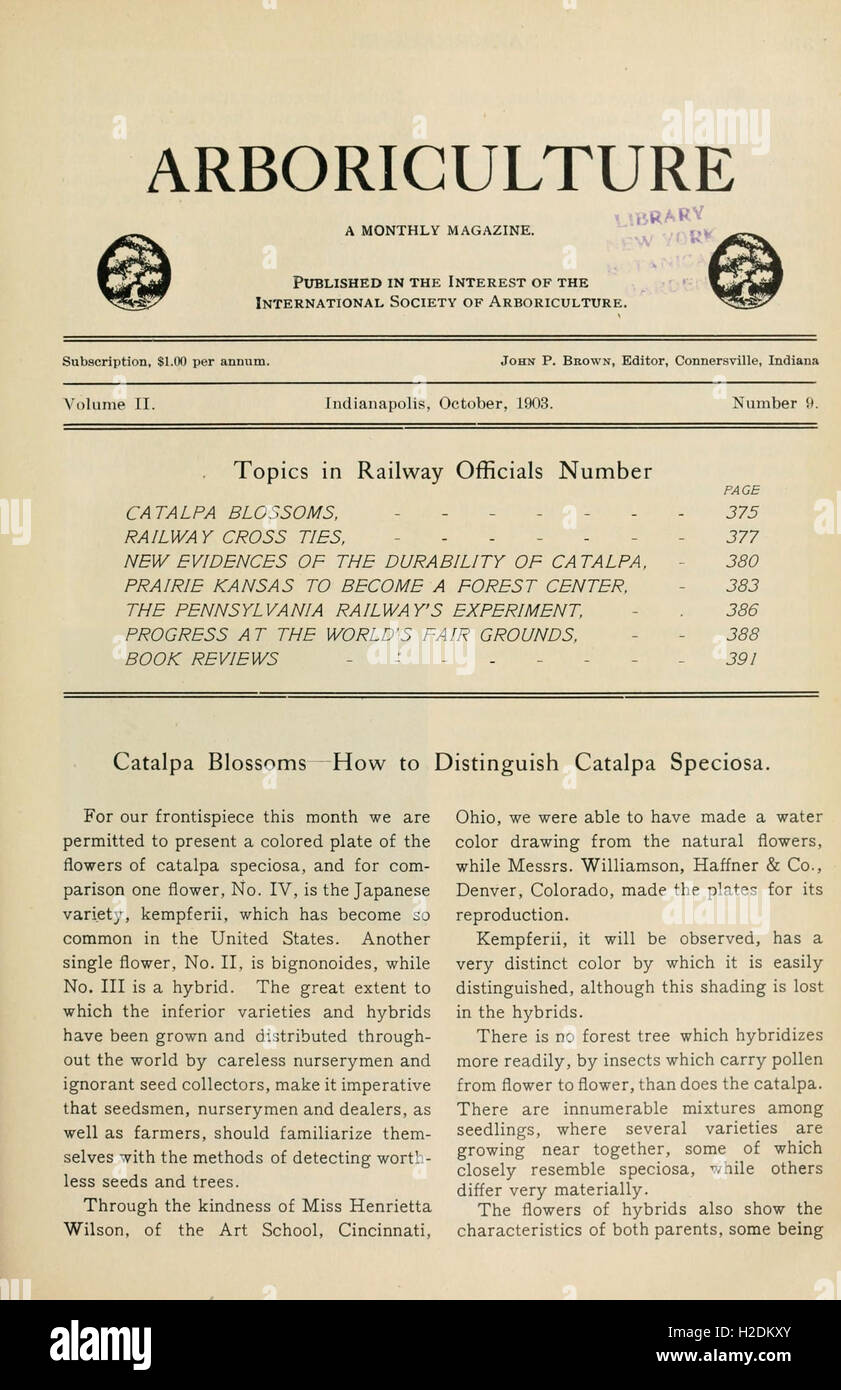 Arboriculture is the practice of cultivating and managing trees ...