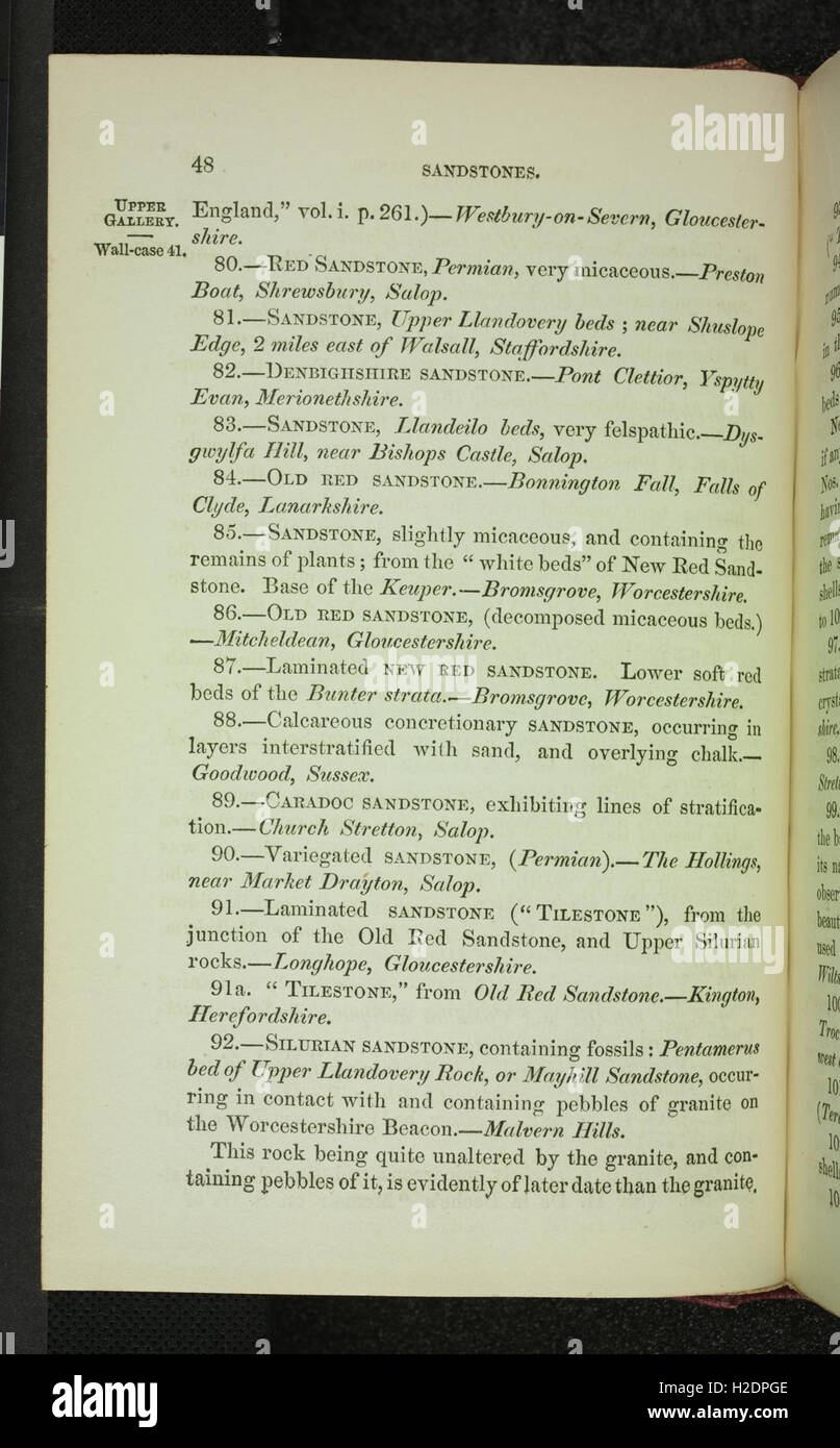 The catalogue of rock specimens from the Museum of Practical Geology ...