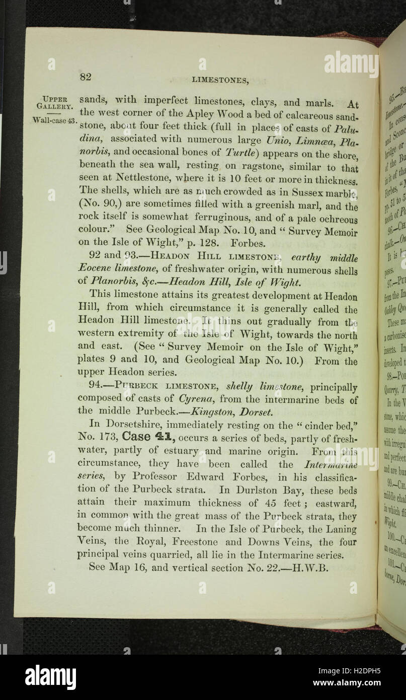 A catalog describing rock specimens housed in the Museum of Practical ...