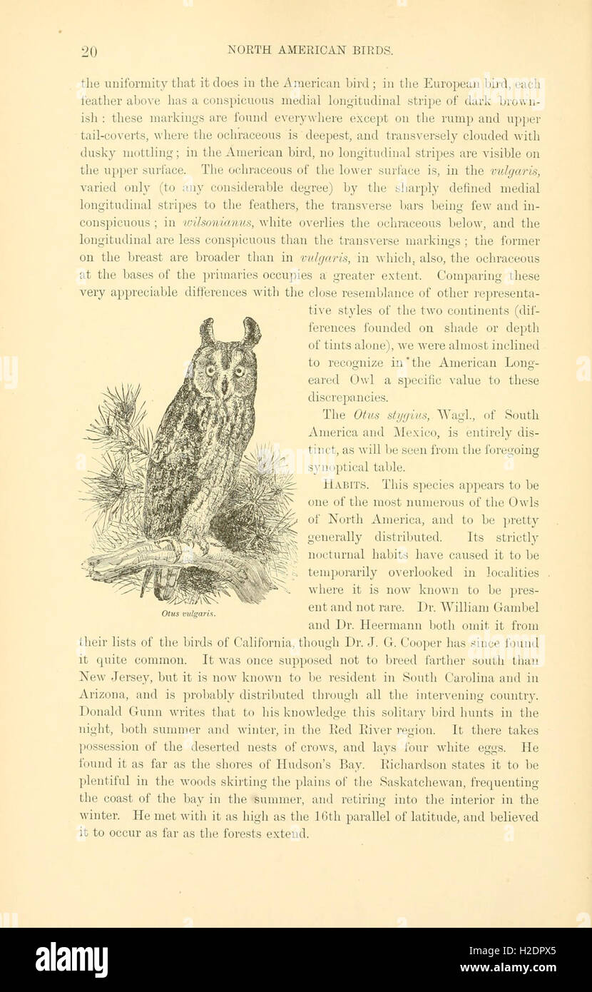 This work offers a comprehensive history of North American birds ...