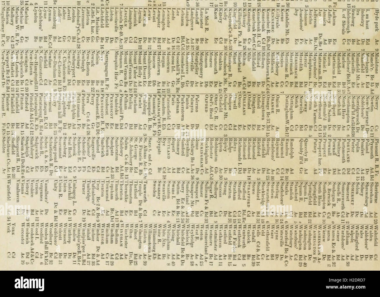 1825 world map hi-res stock photography and images - Alamy
