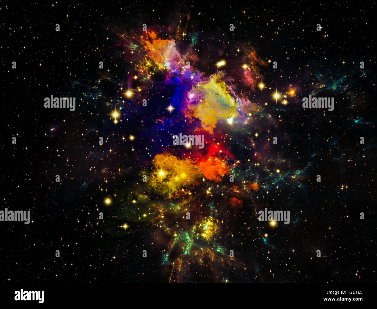 Universe visualization hi-res stock photography and images - Alamy