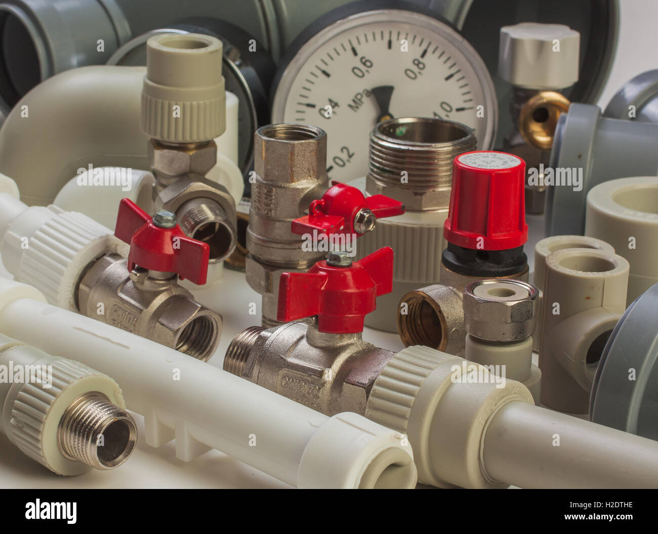Sanitary fittings hi-res stock photography and images - Alamy