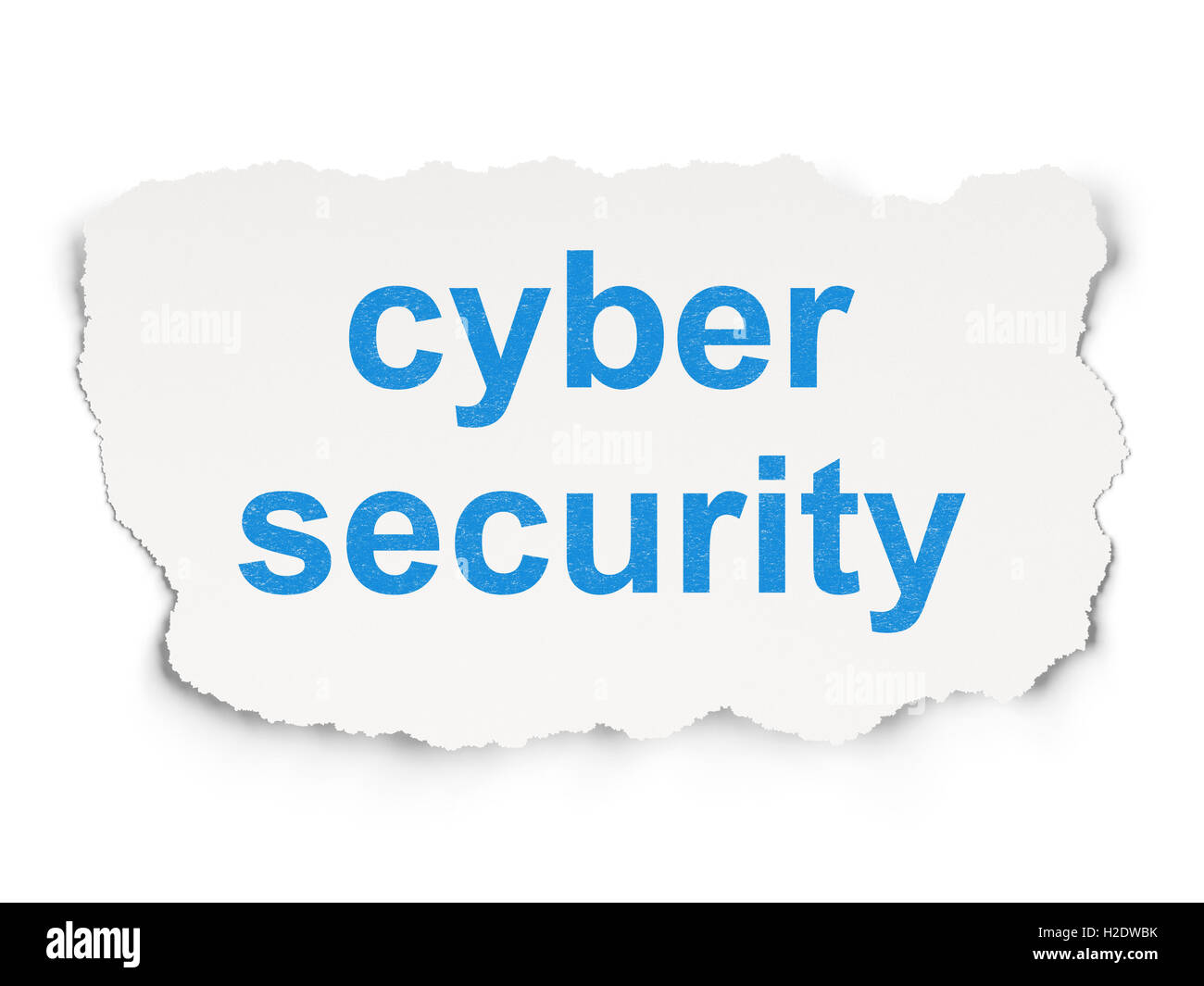 Safety concept: Cyber Security on Paper background Stock Photo - Alamy