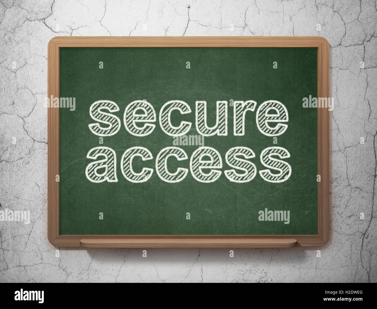 Security concept: Secure Access on chalkboard background Stock Photo ...