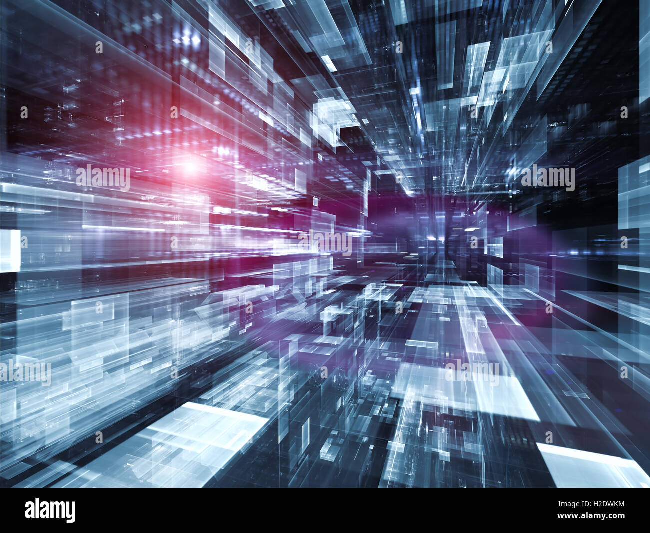 Virtual metropolis hi-res stock photography and images - Alamy