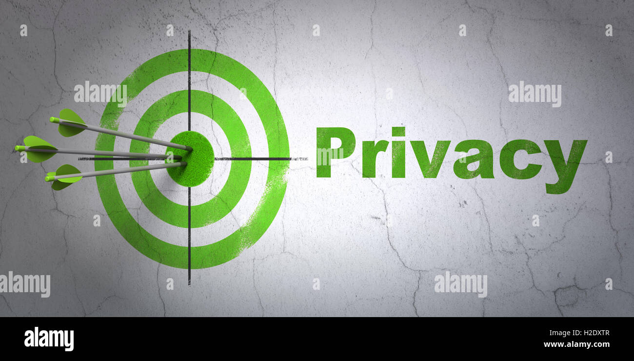 Privacy concept target protection hi-res stock photography and images ...