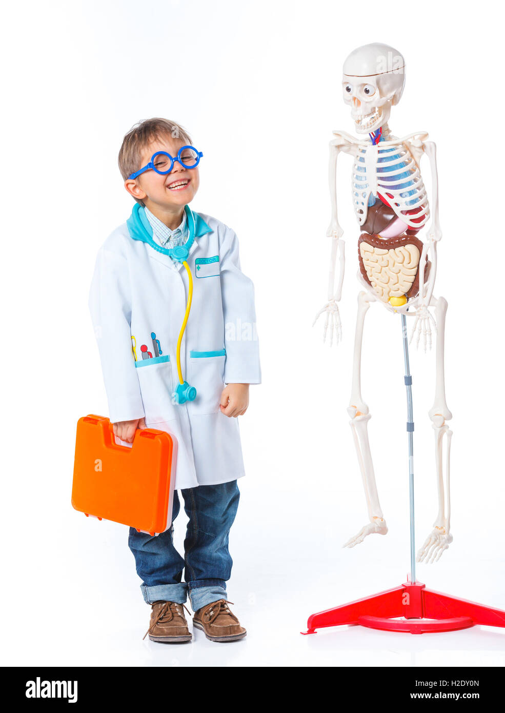 Child at doctors Cut Out Stock Images & Pictures - Alamy