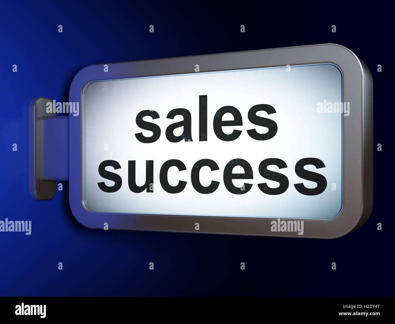 Advertising concept: Sales Success on billboard background Stock Photo ...