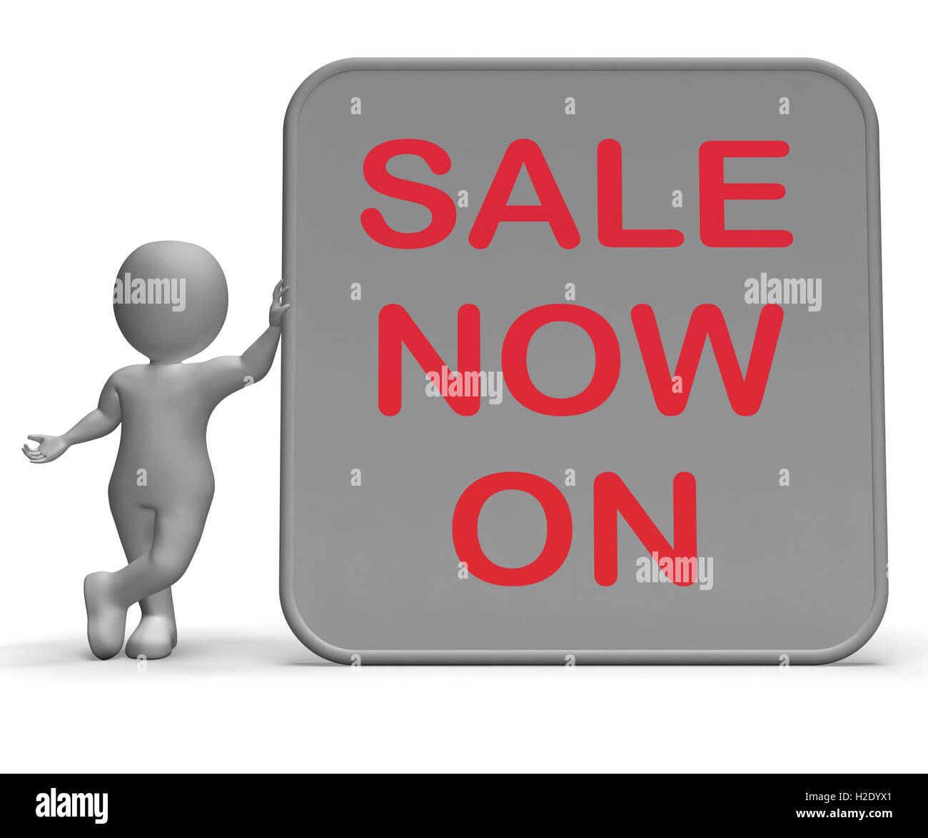 Sale now on sign hi-res stock photography and images - Alamy