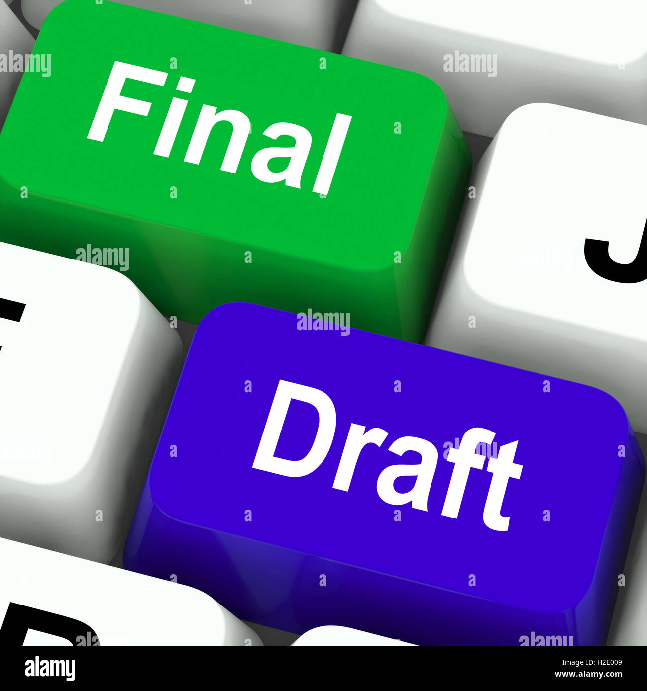 Draft copy hi-res stock photography and images - Alamy