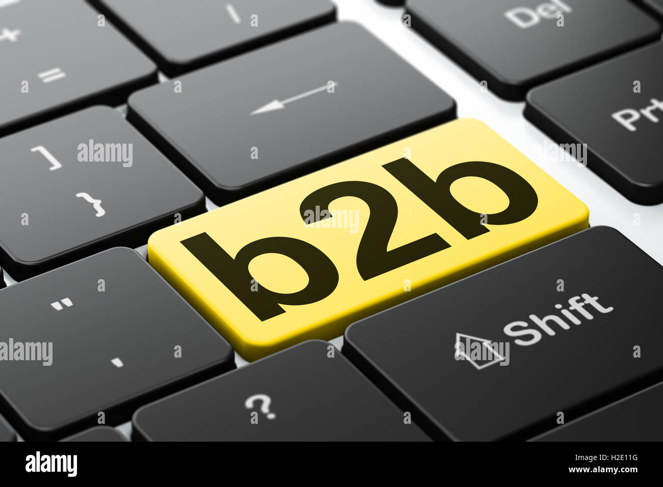 Business concept: B2b on computer keyboard background Stock Photo - Alamy