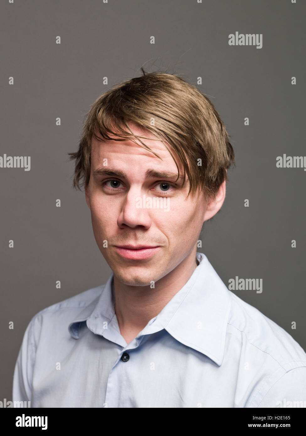 Portrait of a young man Stock Photo - Alamy