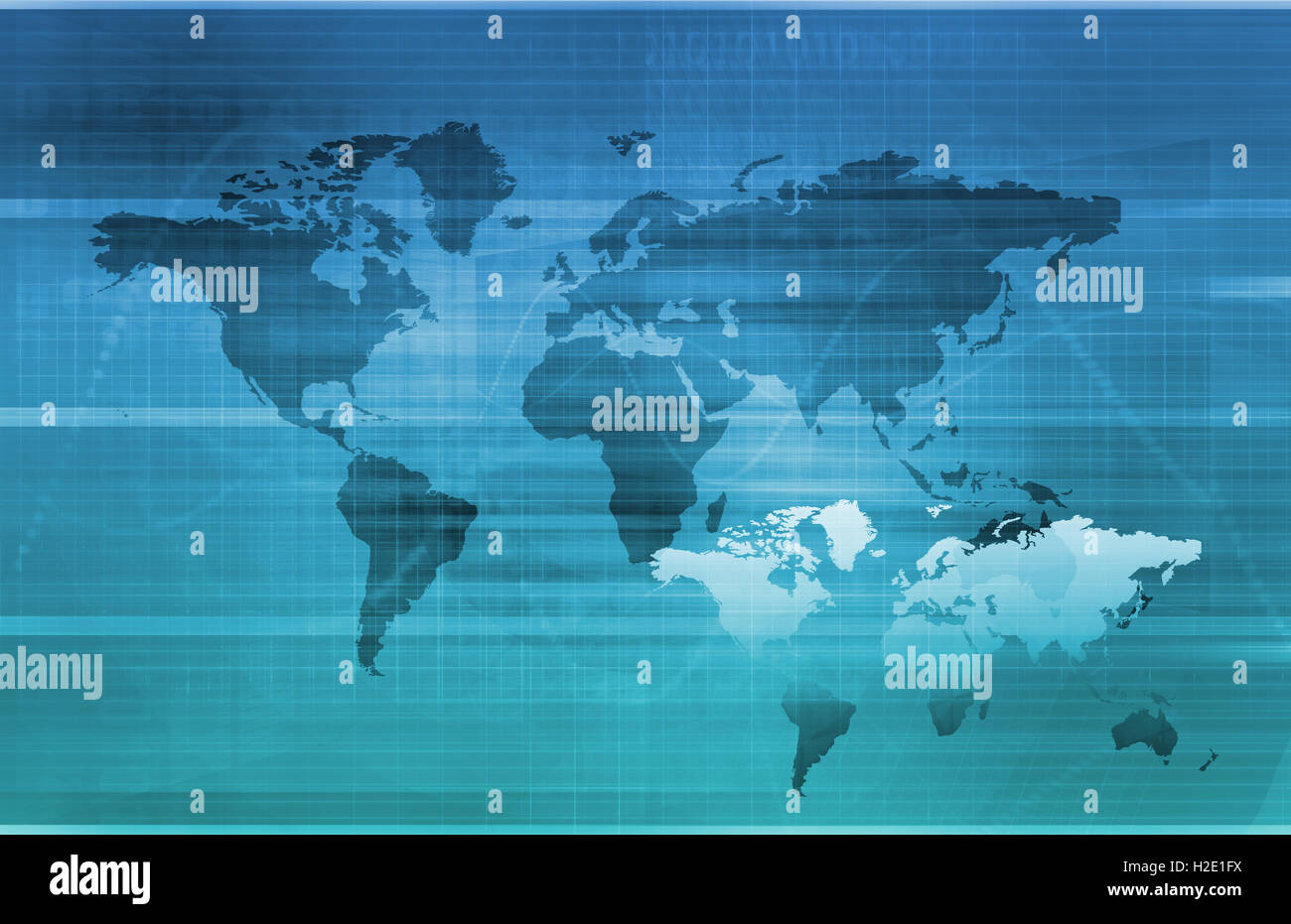 Global Information Technology Stock Photo - Alamy