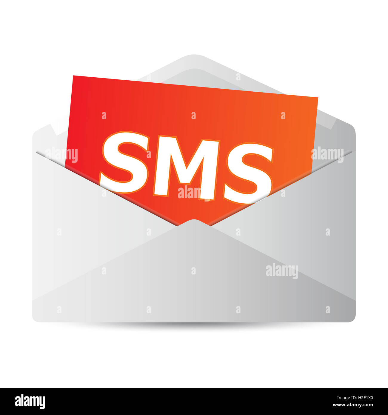 icon message 2d Stock Photo - Alamy